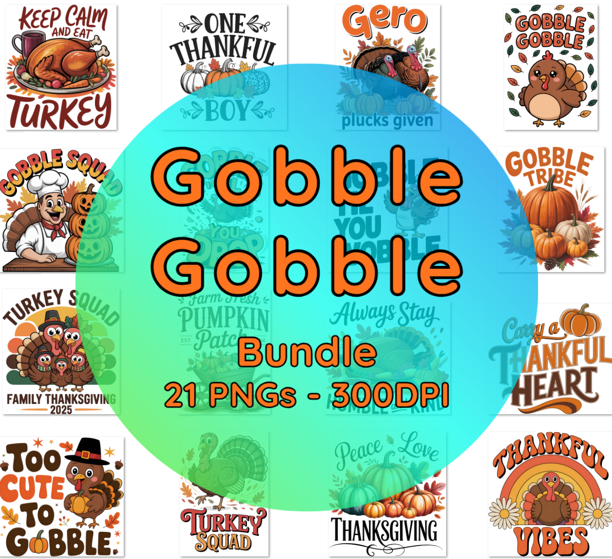 Gobble Gobble Download Bundle – GlitterBliss